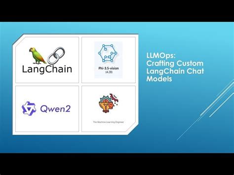 Free Video Creating Custom Chat Models With Langchain From The Machine Learning Engineer