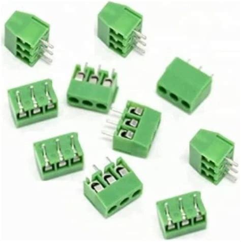 128 2 2pin 5mm Terminal Block Connector At ₹ 2 Piece Terminal Block Connection In New Delhi