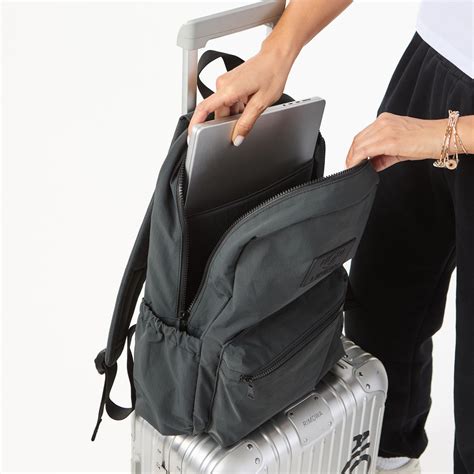 Monochrome Keep It Light Nylon Backpack In Black Aloha Collection