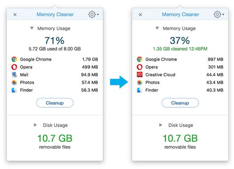cleanup memory