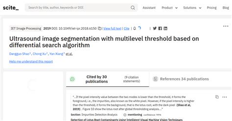 Ultrasound Image Segmentation With Multilevel Threshold Based On Differential Search Algorithm