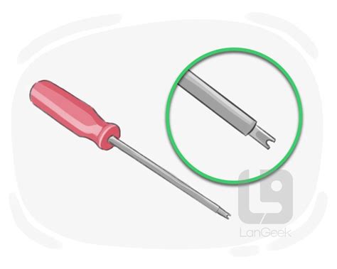Definition And Meaning Of Spanner Screwdriver Langeek