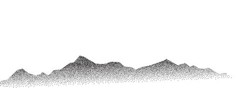 도트워크 마운틴 그레인 패턴 점선 소음 그런지 텍스쳐 풍경과 지형 점묘 그라데이션 산 도트워크 스타일의 거친 언덕 시끄러운 확률적 배경 점묘법 질감 그림 점박이에 대한 스톡
