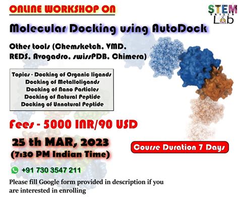 Stemskills Lab On Linkedin Moleculardocking Bioinformatics