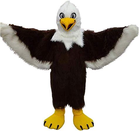 Brown Eagle Mascot Costume Adult Halloween Costume