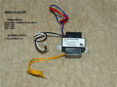 24 Volt Transformer Wiring