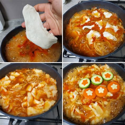 감자를 활용한 레시피 얼큰 감자김치수제비