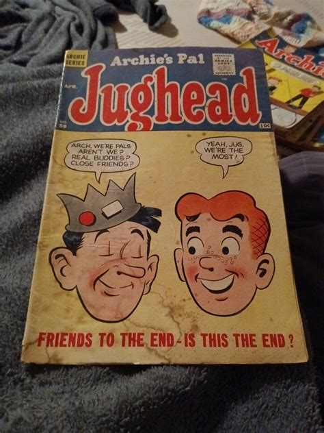 Jughead Archie S Pal Comic Book Archie Betty Veronica Silver Age Comic Comic Books