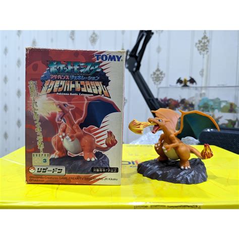 Pokemon Charizard Pose Battle Fullbox Takara Tomy Model Shopee Malaysia