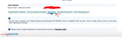 How To Resolve Dsc Registration Error On Traces Portal Error Occurred