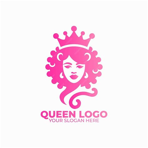 Premium Vector The Queen Logo Vector Design