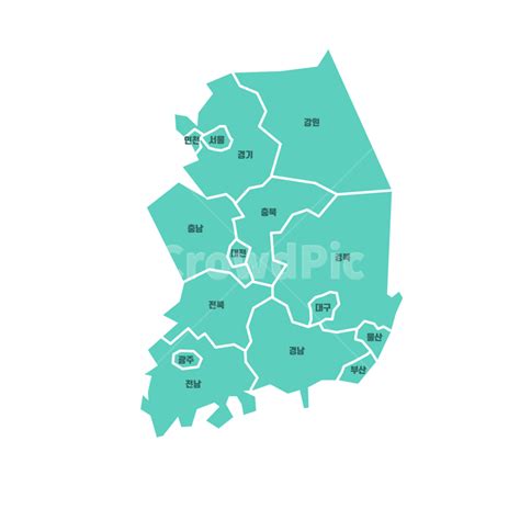 지도 한국지도 대한민국지도 디자인지도 도구분지도 사진 이미지 일러스트 캘리그라피 Nmubiman작가