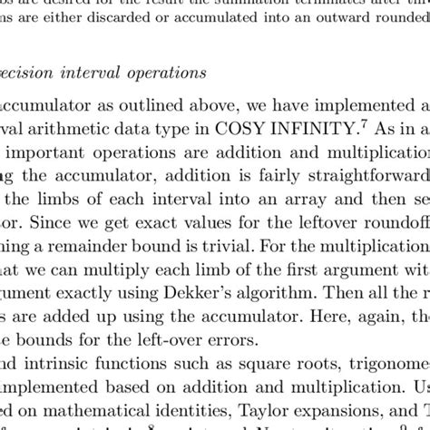 The Accumulator Algorithm In This Example We Want To Add Six Double Download Scientific