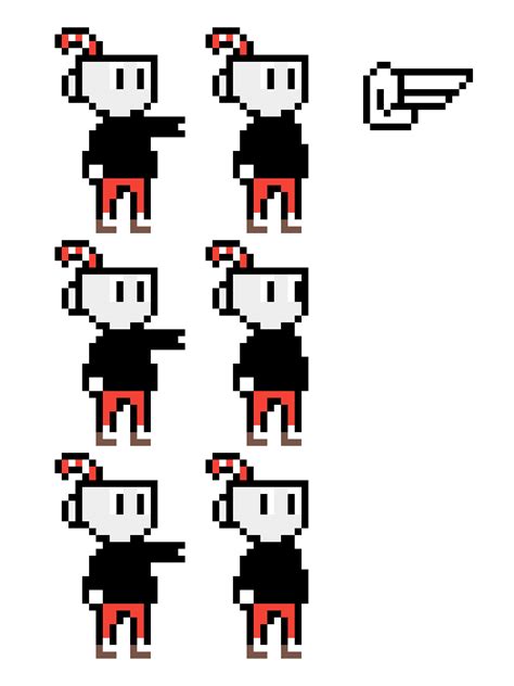 Editando Cuphead Sprite Sheet Herramienta De Dibujo De Arte Píxel En