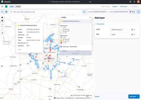 elastic maps now supports the machine learning anomalies layer