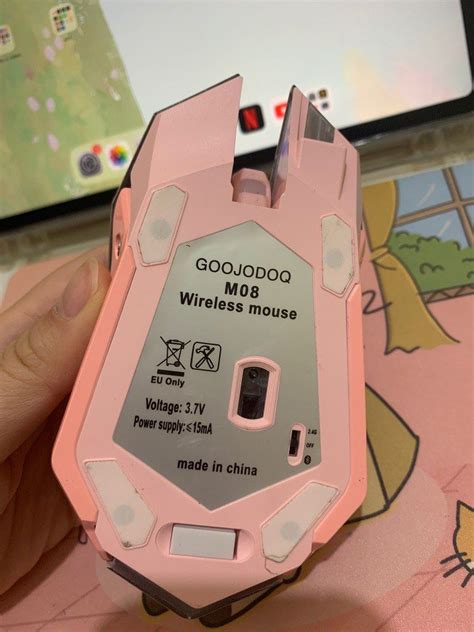 Mouse Gaming Wireless Goojodoq Elektronik Bagian Komputer And Aksesoris Di Carousell