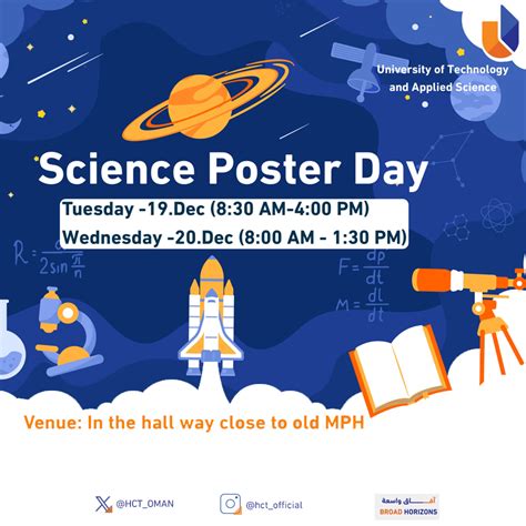 Applied Sciences Department Sciences Poster Day