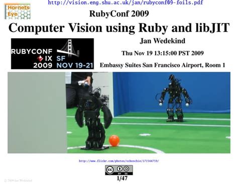 Computer Vision Using Ruby And Libjit Rubyconf 2009 Pdf Programming Languages Computing