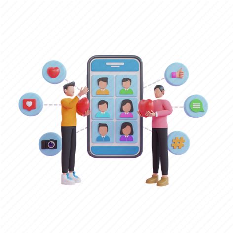 Interactions Post Network Like Talk Dialog Communication 3d