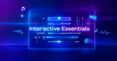 Interactive Essentials Ultimate Ui Sound Effects Pack Audio Sound Fx Unity Asset Store