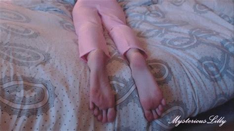 My Soles On The Bed Avi Mysterious Lilly Clips4sale