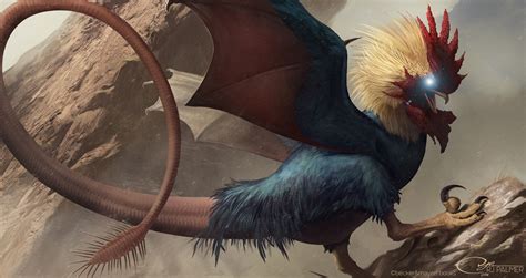 Cockatrice Species In Aelluros World Anvil