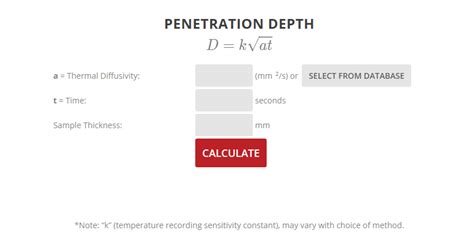 Thermal Diffusivity Equation Calculator Tessshebaylo