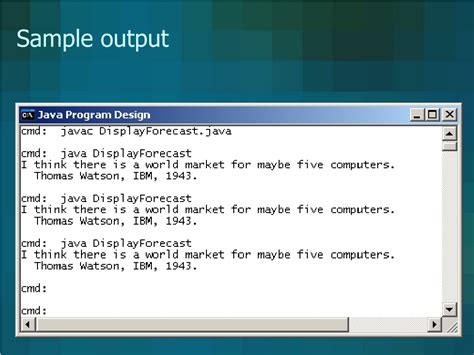 Ppt Java Basics Powerpoint Presentation Free Download Id9427384