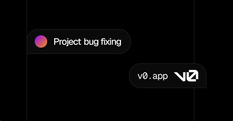 Project Bug Fixing V0 By Vercel