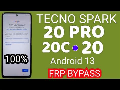 TECNO SPARK 20 PRO FRP BYPASS TECNO SPARK 20 FRP REMOVE TECNO SPARK 20C GOOGLE LOCK BYPASS 2024