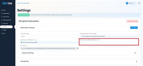 How To Setup Certificate Authentication In Github Keytos Docs