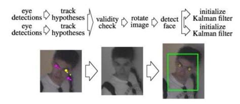 Initialization Of The Kalman Filters For Eye Tracking From The Download Scientific Diagram