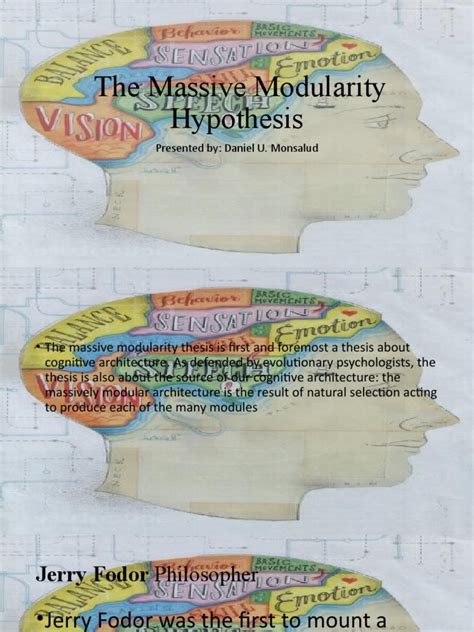 The Massive Modularity Hypothesis Pdf Mental Processes