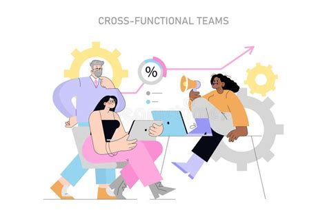 Innovation Flat Vector Illustration Stock Vector Illustration Of Corporate Synergy 338712338