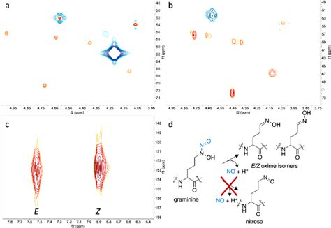 Multiplicity Edited 1 H− 13 C Hsqc Nmr Spectra Show The Formation Of E Download Scientific