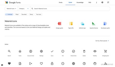 Material Icons 的使用及优化material Icons 的使用及优化，提供了各种平台的官方方案支持，和支 掘金