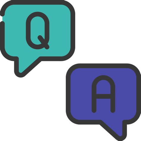 Question And Answer Messages Communicate Messaging Qanda Icon Download On Iconfinder