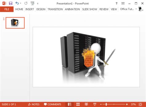 Firewall Clipart For PowerPoint FPPT