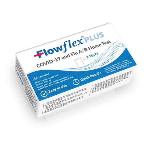 Flowflex® Plus Covid 19 And Flu Ab Home Test