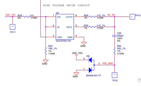 Tdc1000 C2000evm Amplifying Tdc1000 C2000evm Tx Signal Disables Rx