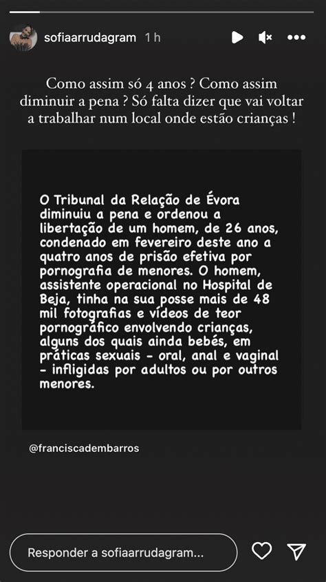 Sofia Arruda Perplexa Com Decisão Do Tribunal Após Caso Com Crianças Como Assim Diminuir A