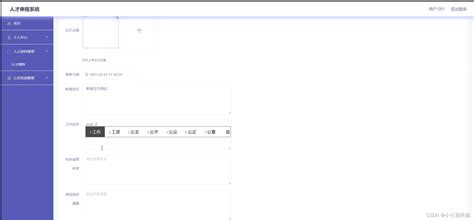 Java毕设项目人才申报系统（javavuemybatismavenmysql）人才项目申报系统 Csdn博客