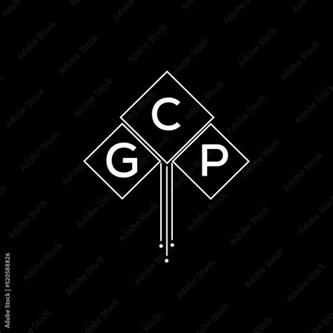 Gcp Letter Logo Design With White Background In Illustrator Gcp Vector Logo Modern Alphabet