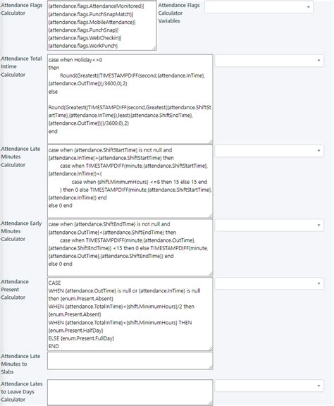 Attendance Policy Setup Hrmates Help