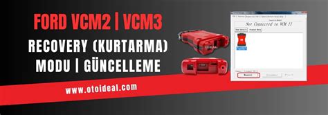 Ford Vcm2 Update And Recovery Mode Device Not Detected In Ids Program