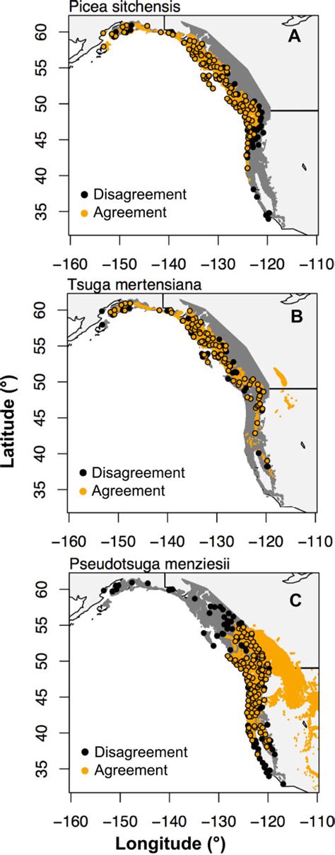 Figure 2 From Using A Dynamic Forest Model To Predict Tree Species Distributions Semantic Scholar