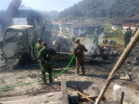 ဟိုပုံးမြို့နယ်အတွင်း Pnlo အဖွဲ့က တရားမဝင် သယ်ဆောင်လာသော လက်နက်များ ဖမ်းဆီးရမိ Myanmarnationalpost