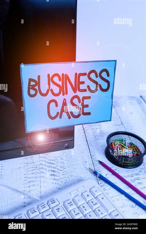 Conceptual Hand Writing Showing Business Case Concept Meaning
