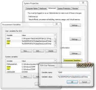 Envio Mild Mengenal Temporary File Di Windows