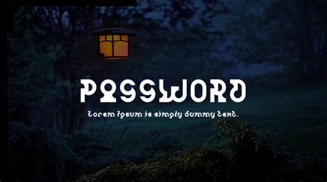 PASSWORD Font Download Free For Desktop Webfont